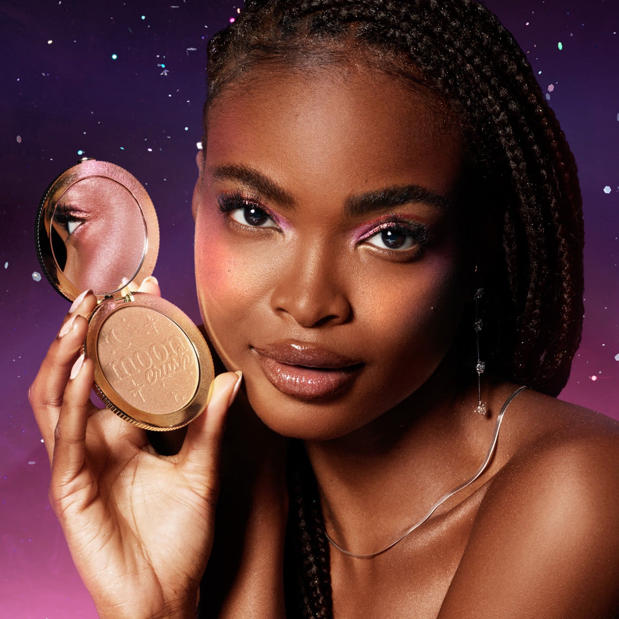 Moon Crush Glossy Glow Multi-Use Highlighter Powder