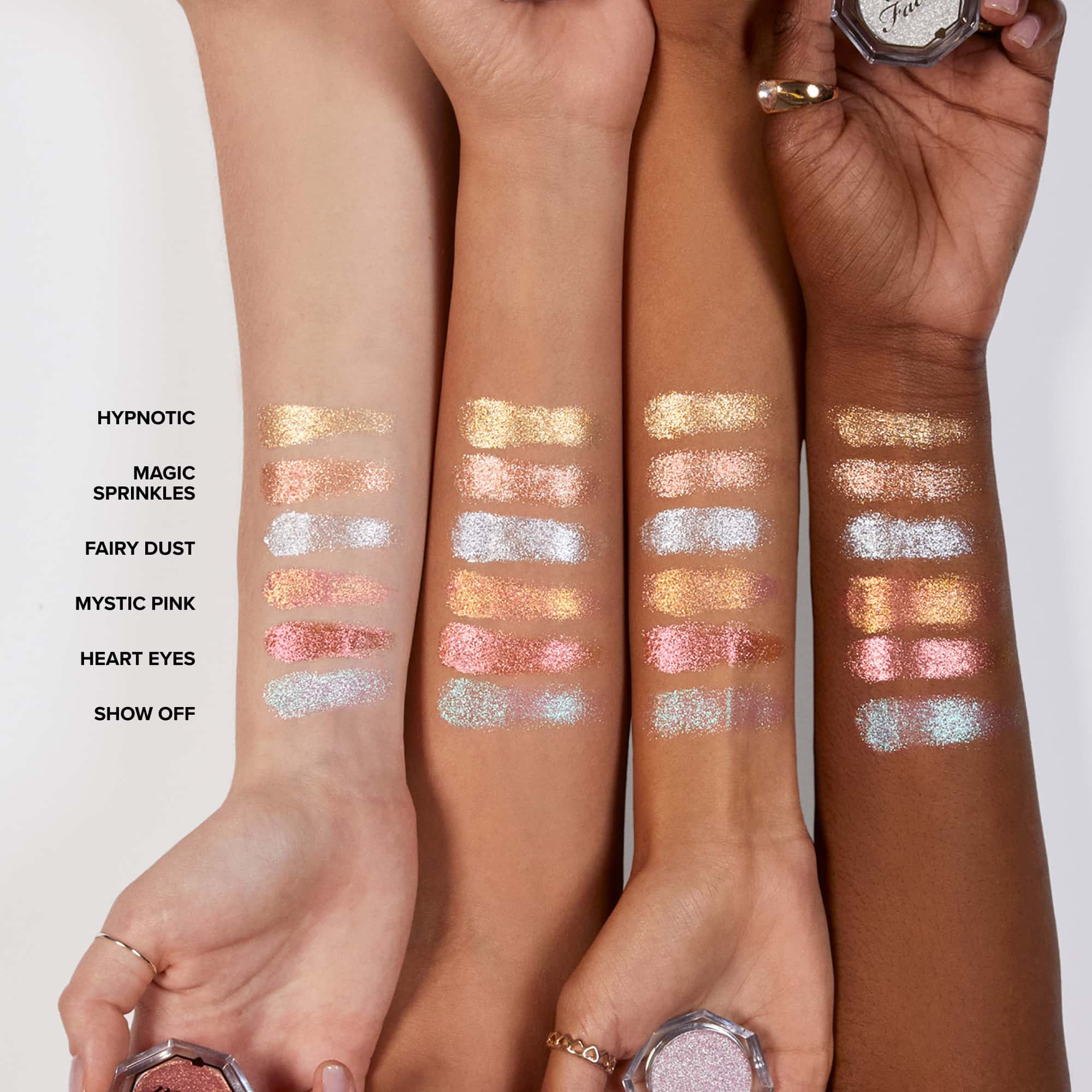 Disco Crush Eye + Face Sparkle | Glitter Eyeshadow + Highlighter